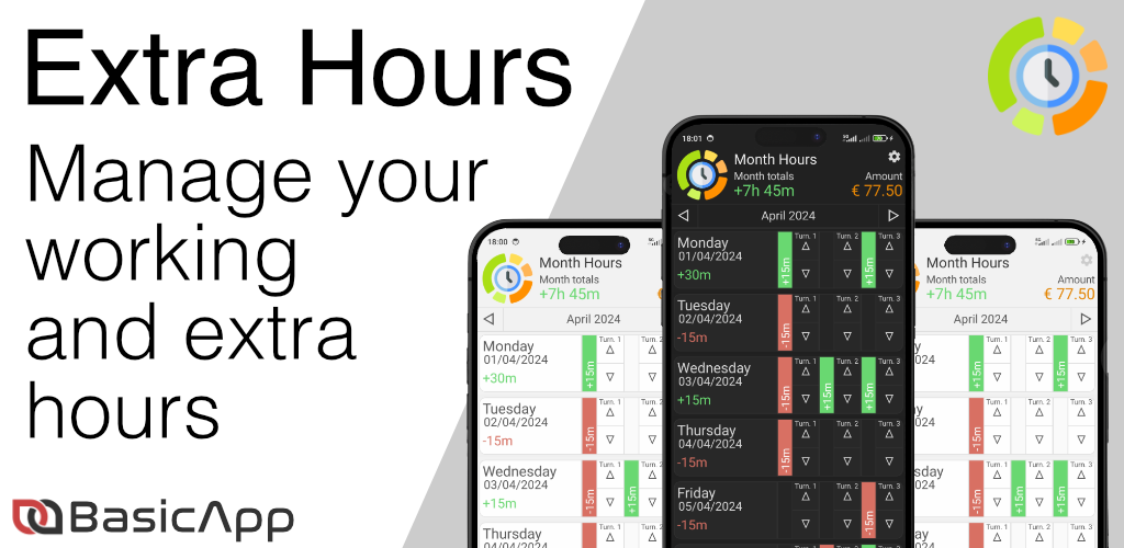 Extra Hours - BasicApp